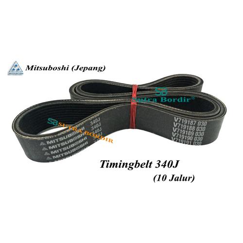 Jual Timingbelt 340J vbelt motor 340j tipe 10 jalur MBL Jepang driving ...