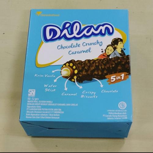 Jual Dilan Chruncy Choco Caramel Box Pak Garuda - Kota Bandung - 3F ...