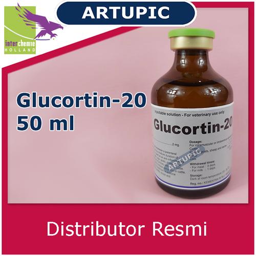 Jual Glucortin-20 50 ml Obat Analgesik Antipiretik Antiinflamasi Hewan ...