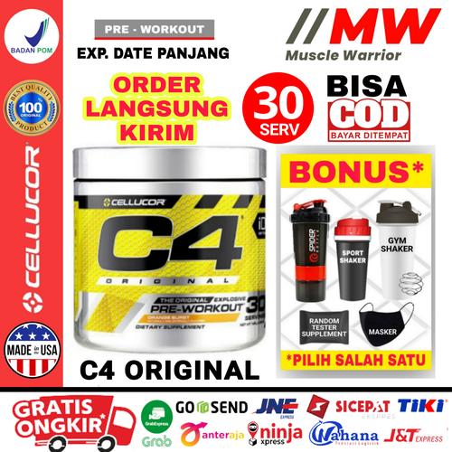 Jual C4 Original Pre Workout 30 serv Cellucor C4 Original Preworkout C4 ...