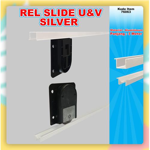 Jual REL SLIDING UV / RAIL SLEDING UM PINTU LEMARI GESER SLIDING ...