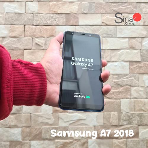 Jual HP Samsung Galaxy A7 64GB 2018 Second Seken Bekas SEIN - Original, sidik jari off - Jakarta ...