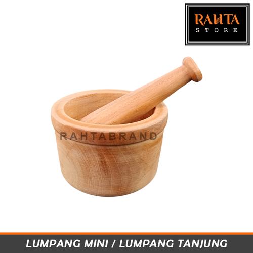 Jual KT31-Alu Lumpang Mini/Tumbukan Kayu/Lumpang Kayu - Lumpang Mini M ...