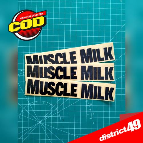 Jual Sticker Cutting Muscle Milk Stiker Muscle Milk Stiker Motor Racing ...