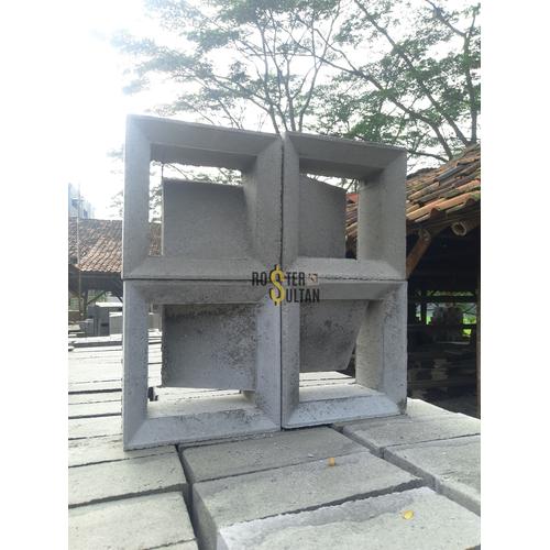Jual Roster Beton , Loster Beton L 3D Abu 20x20 - Kab. Bandung - PABRIK ...