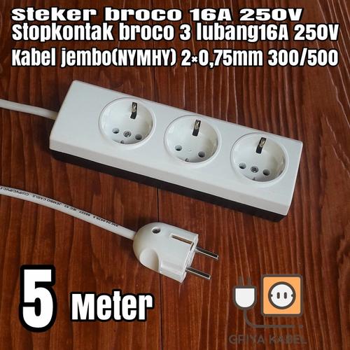 Jual kabel sambungan listrik 3 lubang broco - Jakarta Utara - Griya ...