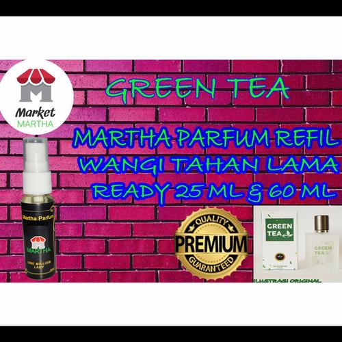 Jual GREEN TEA PARFUM REFIL PREMIUM - 60 ML, Botol spray - Kab. Bekasi ...