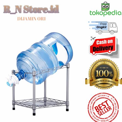 Jual Krisbow Rak Galon 1 Susun free Kran dan tutup keran - Kota Depok ...