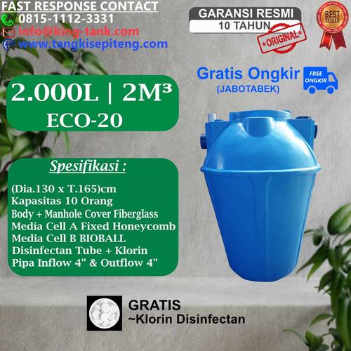 Jual Tangki BIOTANK BIOFIL BIOTECH 2000 Liter / 2m3 - Kab. Tangerang ...