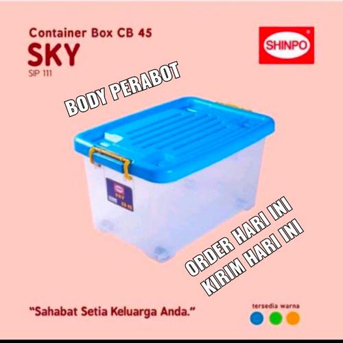 Jual Container Box Cb-45 Shinpo+Roda - Jakarta Timur - Body perabot ...