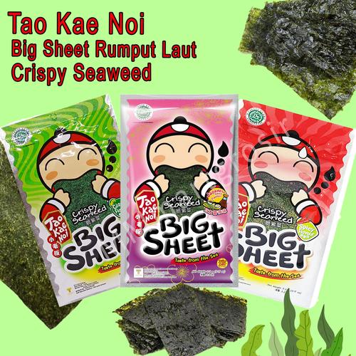 Promo Tao Kae Noi / Big Sheet Rumput Laut / Crispy Seaweed - Spicy ...