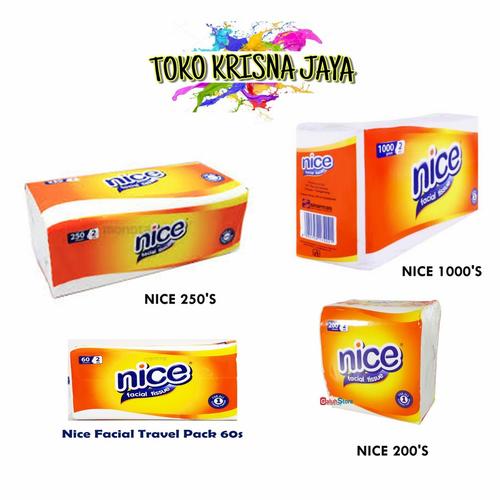 Jual TISU NICE FACIAL TISSUE 2 PLY 60S 180S 250S - 60S - Kab. Bantul ...