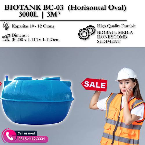 Jual TANGKI BIOTANK BIOFIL BIOTECH 3000 Liter / 3 m3 - Kab. Tangerang ...