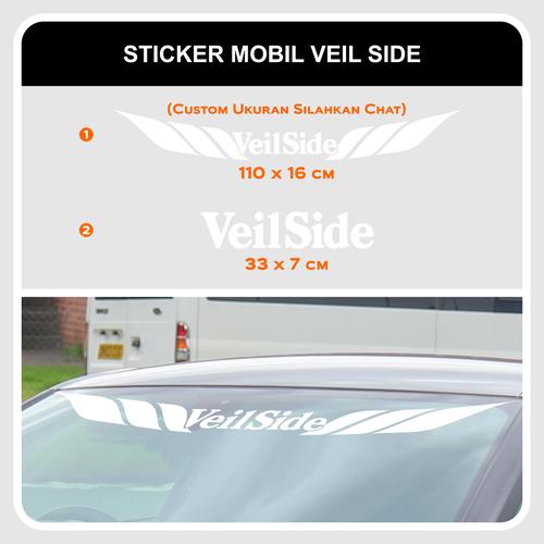 Jual STICKER VEIL SIDE STIKER VEILSIDE STICKER JAPAN STIKER MOBIL KACA ...