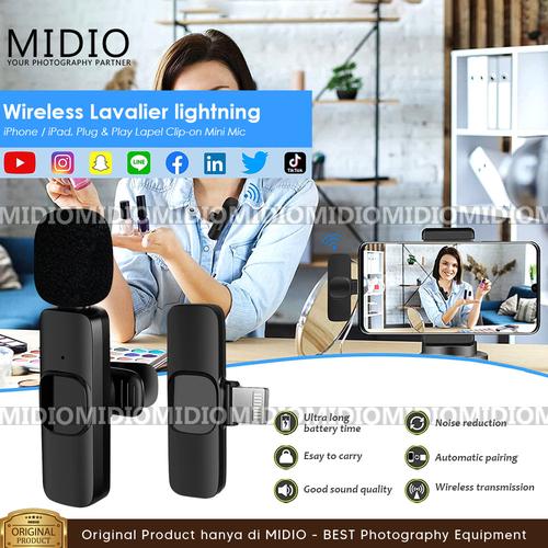 Jual MIc Wireless Clip On Tipe M11 Mic Clip On Iphone Laphel Microphone ...
