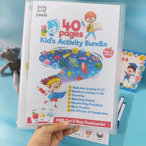 Jual Buku Aktivitas Busy Activity Book Anak Preschool Busy Little Panda ...