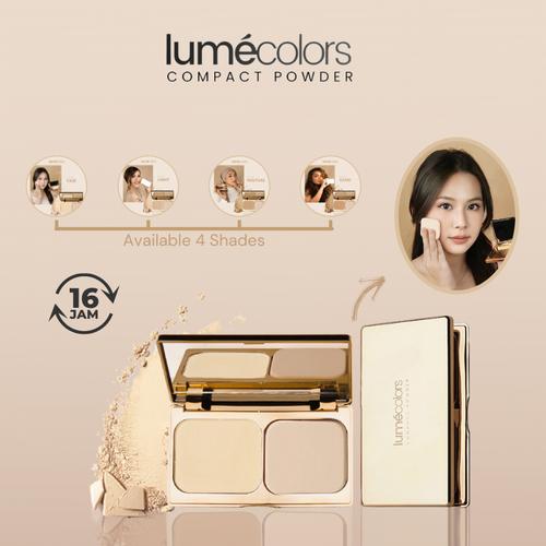 Jual Bedak Compact Powder Fondation Padat Make Up Kosmetik Lumecolors ...