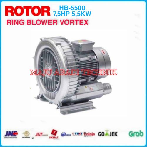 Jual Ring Blower Tambak High pressure Ring Blower ROTOR HB-5500 7,5HP - Jakarta Barat - MAJU ...