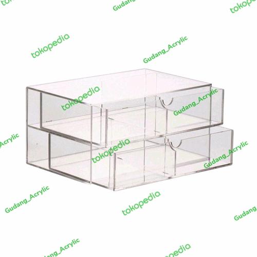 Jual Acrylic drawer BOX F4/2susun - acrylic laci box - Kota Tangerang ...