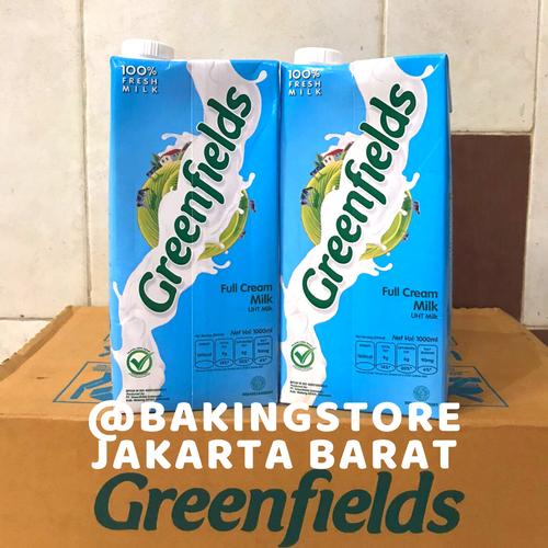 Jual Susu UHT Greenfields Full cream 950 ml | UHT Milk HALAL - TANPA TUTUP - Jakarta Barat ...