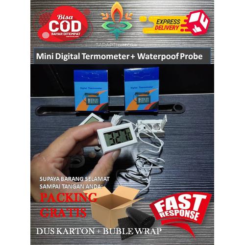 Jual Termometer Ruangan Freezer Kulkas Chiller / Thermometer Mini Ruang ...