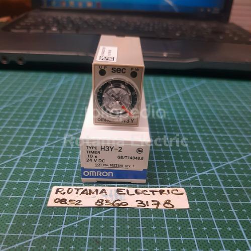 Jual H3Y-2 DC24 60S ON DELAY TIMER ORIGINAL OMRON H3Y-2 24VDC H3Y DC24 60S - Jakarta Barat ...