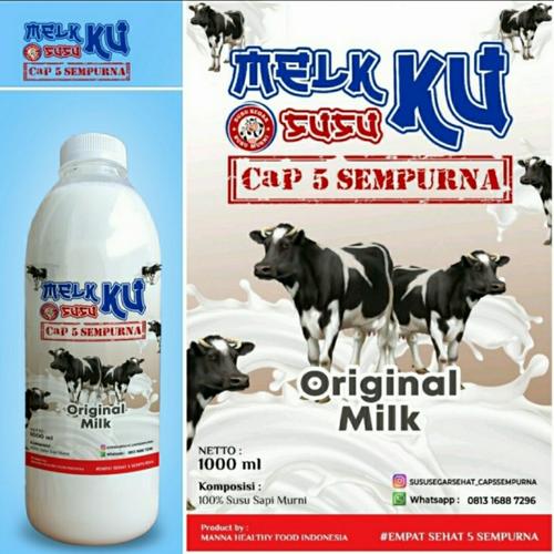 Jual Susu Segar matang Susu Sapi Murni Pasteurisasi Susu Sapi ...