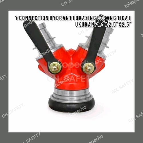 Jual Y Connection Hydrant I Brazing Cabang Tiga I Ukuran 2.5"x2.5"x2.5" - Jakarta Pusat - GN ...