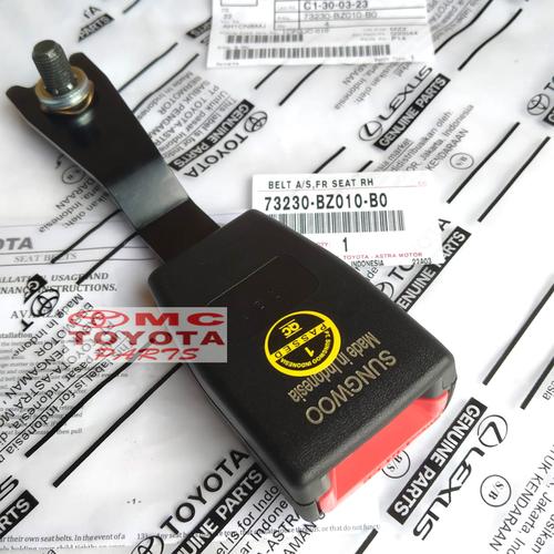 Jual Colokan Safety Belt / Seat Belt Hitam Avanza Xenia 73230-BZ010-B0 ...