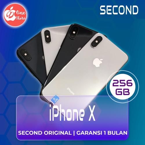Jual SECOND IPHONE X 256 GB MULUS GARANSI 1 BULAN - WIFI ONLY - Jakarta Selatan - one store39 ...