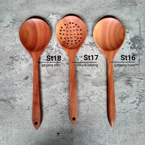 Jual spatula kayu / sutil kayu / sodet - st16 - Kab. Sleman - JOECRAFT ...