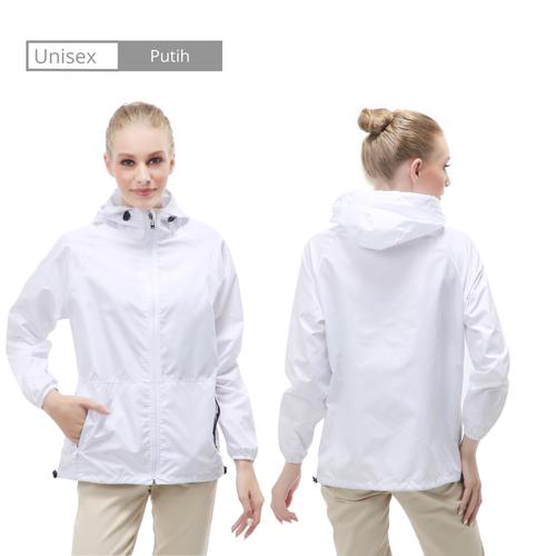 Jual Jaket Running Putih Bersih Minimalis Elegan Style Wanita Terbaru ...