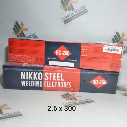Jual NIKKO KAWAT LAS / WELDING ELECTRODE RD-260 UKURAN 2MM X 300MM PER ...