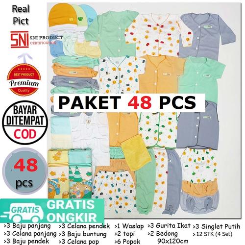 Jual Paket Baju Bayi Newborn Perlengkapan Bayi Baru Lahir Lengkap Murah ...