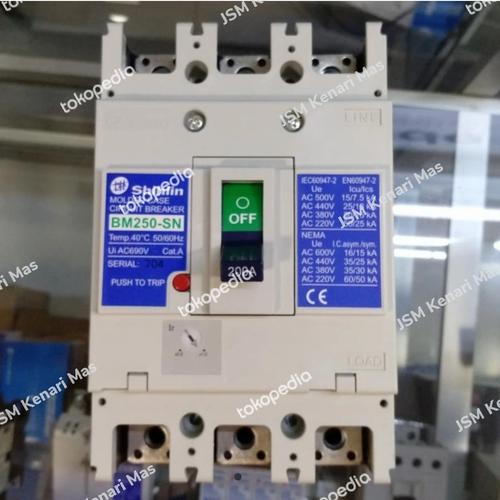 Jual MCCB BM250-SN 3P 150A Shihlin (380V 30KA, 220V 50KA) - Jakarta Pusat - JSM KENARI MAS ...