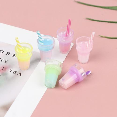 Jual Charm Miniatur Miniature Dollhouse 1:12 Susu Soda 2 Warna Milk ...