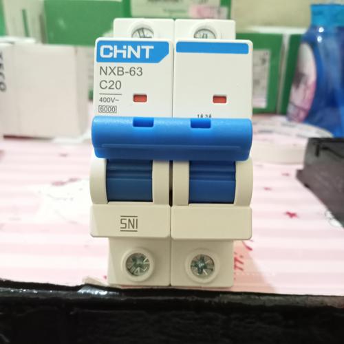 Jual MCB CHINT NXB-63 2 POLE KABEL 6KA AMPER C1 C2 C4 C6 C10 C16 C20 C25 - Jakarta Pusat ...