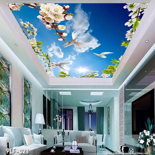 Jual 3D Custom Wallpaper Plafon | Wallpaper Langit Cerah (Bahan Banner) - PLF - 010 - Jakarta ...