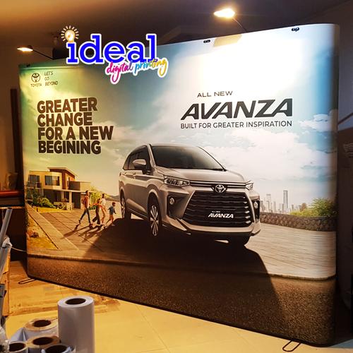 Jual Backwall, Backdrop Pameran, Backdrop portable modul 3x4 - tanpa ...