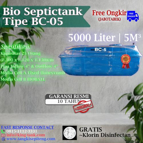 Jual Tangki BIOTANK BIOTECH BIOFIL 5000 Liter / 5 m3 - Kab. Tangerang ...