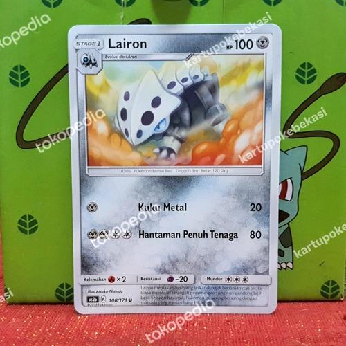 Jual Lairon U AS2b 108/171 kartu pokemon TCG indonesia - Kota Bekasi - Kartupokebekasii | Tokopedia