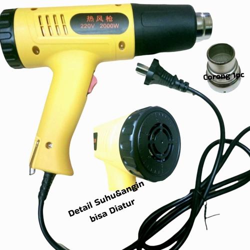 Jual VR HOT AIR GUN BLOWER HEAT GUN PISTOL PEMANAS HOT GUN - Jakarta ...