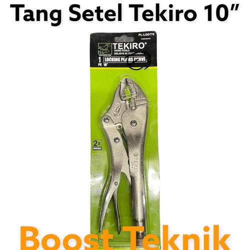 Jual Tang Setel Tekiro 10" / Locking Pliers / Tang Buaya - Jakarta ...