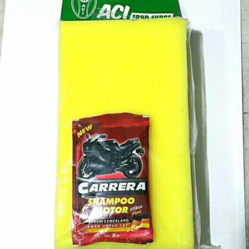 Jual sponge jumbo cuci mobil/jumbo/spon jumbo/ isi 12 pcs/busa cuci ...