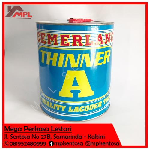 Jual CEMERLANG Thinner A 1L Campuran Pengencer Cat Minyak - Kota ...