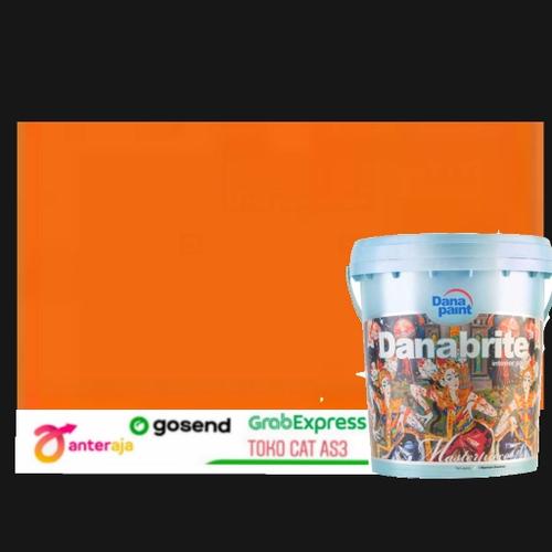 Jual Cat tembok Danabrite interior orange fantasy 25 kg murah - Kota ...