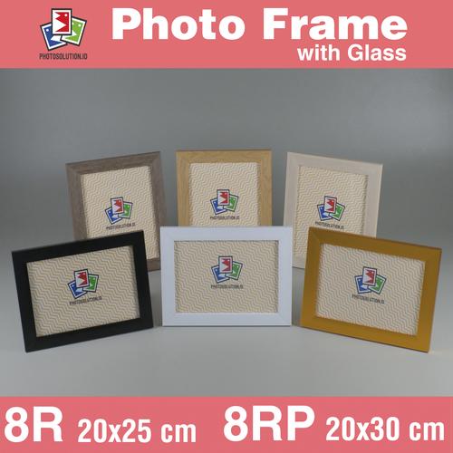 Jual Bingkai Foto 8R 8RP Minimalis PAKAI KACA - Photo Frame FM25 ...