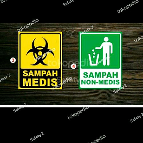 Jual Stiker Sampah Medis dan non medis - Jakarta Barat - Safety Z ...