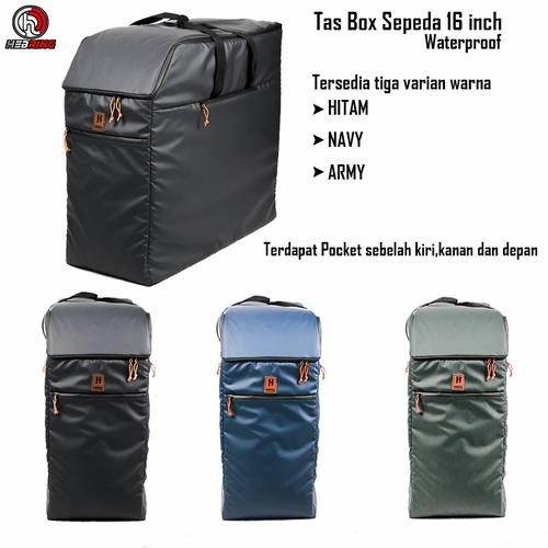 Jual Tas Box sepeda hbrng pex Box sepeda lipat 16 inch waterproof ...
