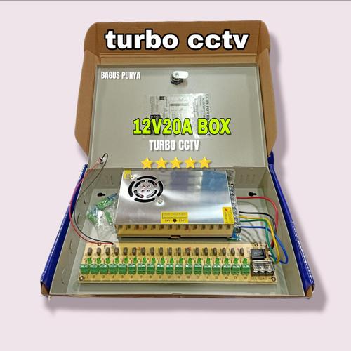 Jual Power supply cctv led 20A box trafo 12 volt 20 ampere - Jakarta ...